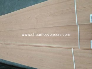 China Flat Cut American Cherry Wood Veneer for Door Cabinet and Furniture supplier