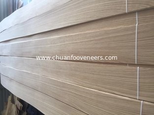 China 0.50MM Well-Sliced Crown Red Oak Natural Wood Veneer for Furniture Door Plywood supplier